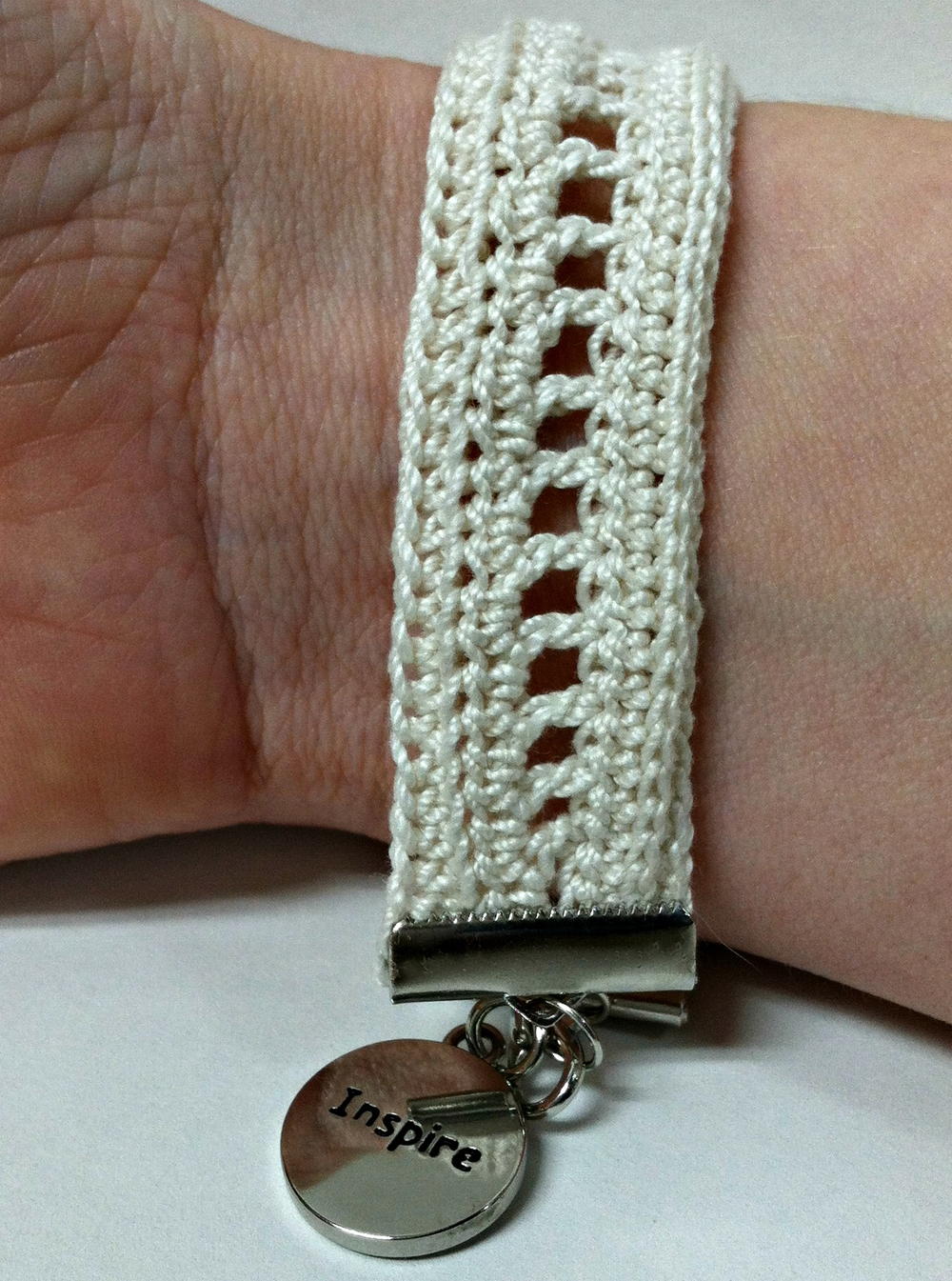 Inspired Bracelet | AllFreeCrochet.com
