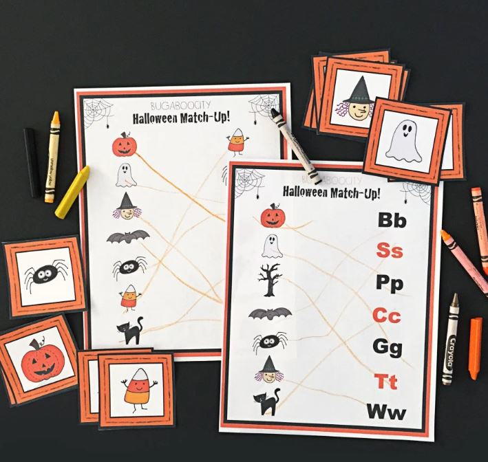 Free Printable Halloween Activities for Kids | AllFreePaperCrafts.com