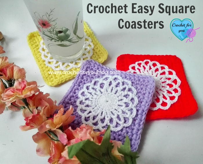 Easy Square Coaster | FaveCrafts.com