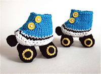 Roller Skate Booties | FaveCrafts.com