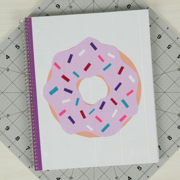 Donut Notebook Duct Tape Craft for Kids | AllFreeKidsCrafts.com