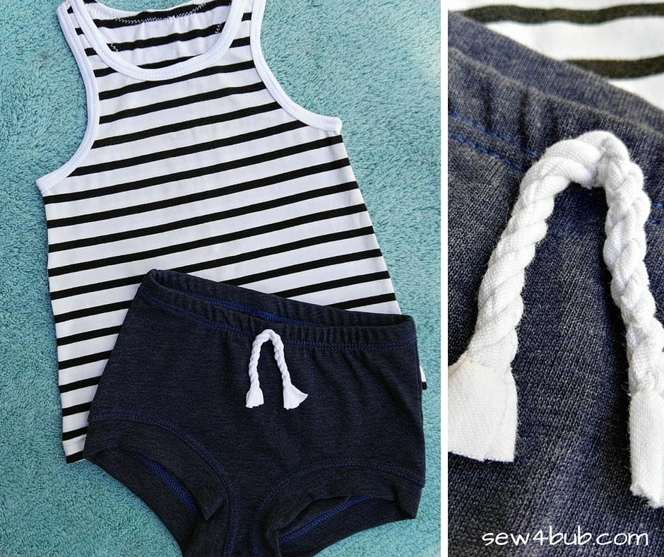 Nautical Knit Fabric Twine | AllFreeSewing.com