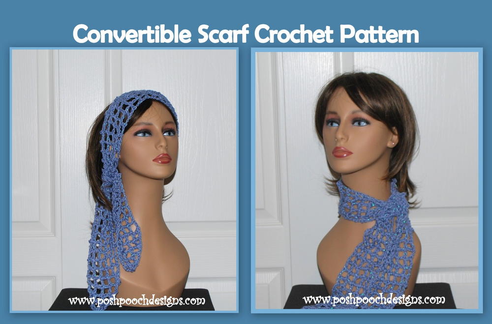 Convertible Summer Scarf | AllFreeCrochet.com