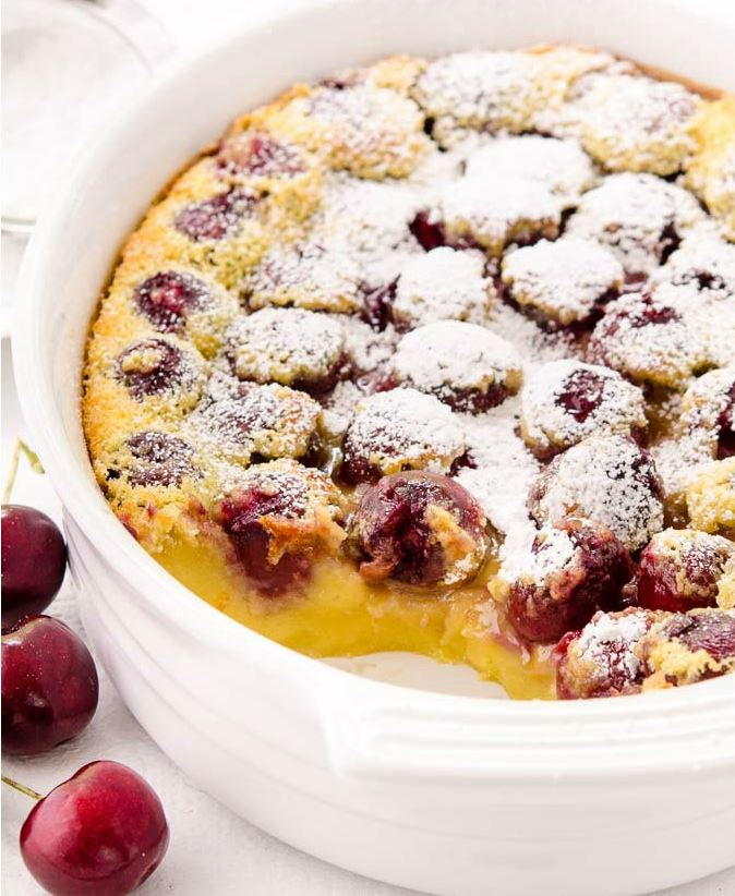 French Cherry Clafoutis | FaveSouthernRecipes.com