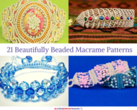 34 Fabulous Macrame Bracelet Patterns | AllFreeJewelryMaking.com