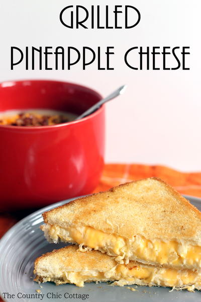 Grilled Pineapple Cheese Sandwich | FaveSouthernRecipes.com