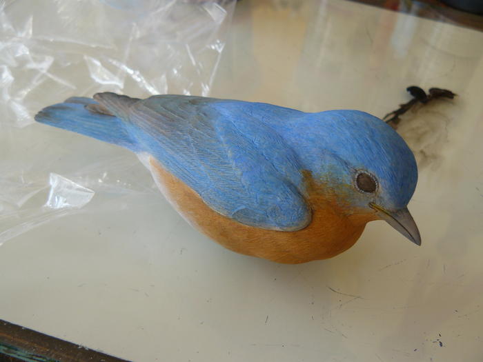 Eastern Bluebird, Part Two | wildfowl-carving.com
