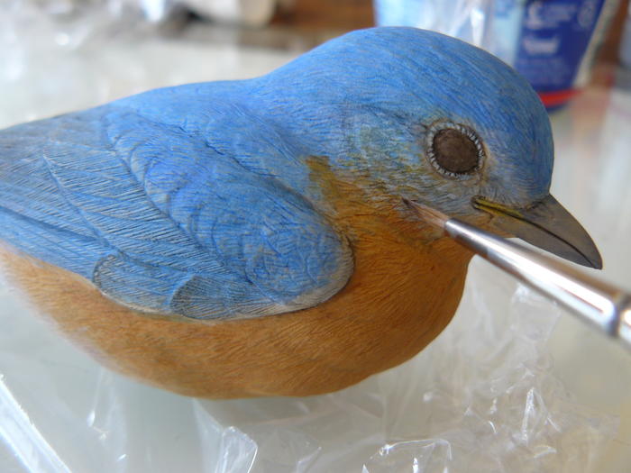 Eastern Bluebird, Part Two | wildfowl-carving.com