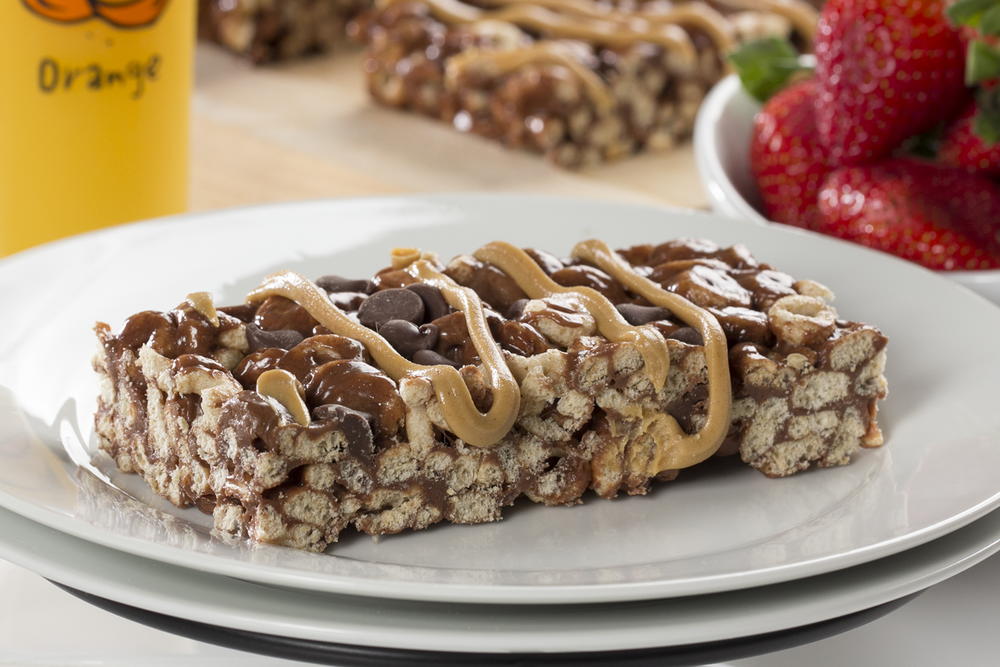 Gooey Peanut Butter Squares | MrFood.com