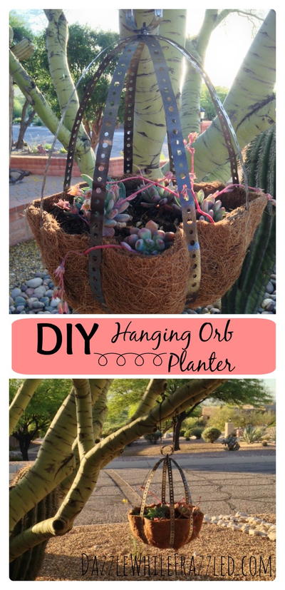 Hanging Orb Planter | DIYIdeaCenter.com