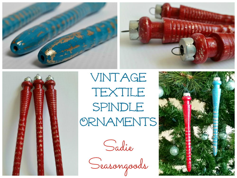 Amish Spindle DIY Christmas Ornaments | AllFreeHolidayCrafts.com