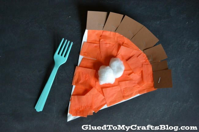 Seasonally Sweet Pumpkin Pie Kids Craft | AllFreeKidsCrafts.com