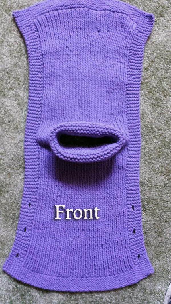 Child's Knit Poncho Pattern (Free) | AllFreeKnitting.com