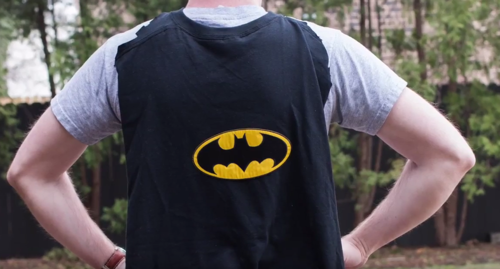 Easy Superhero Cape Project | AllFreeKidsCrafts.com