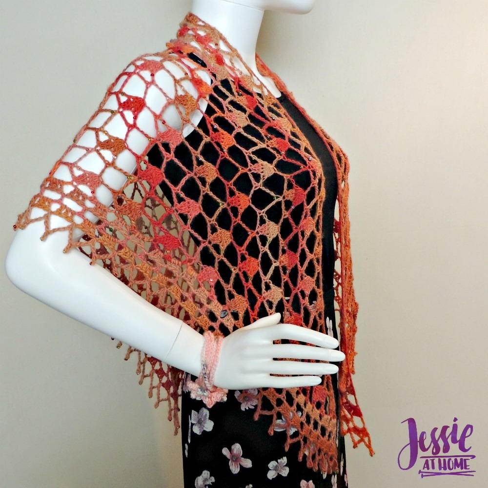 Fall Sparkles Shawl | FaveCrafts.com
