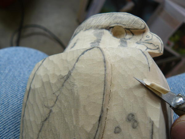 The Littlest Falcon | wildfowl-carving.com