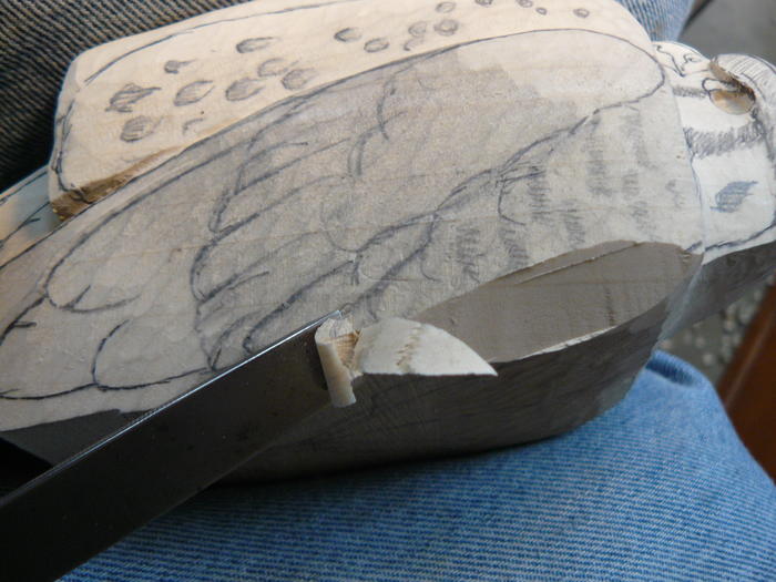 The Littlest Falcon | wildfowl-carving.com