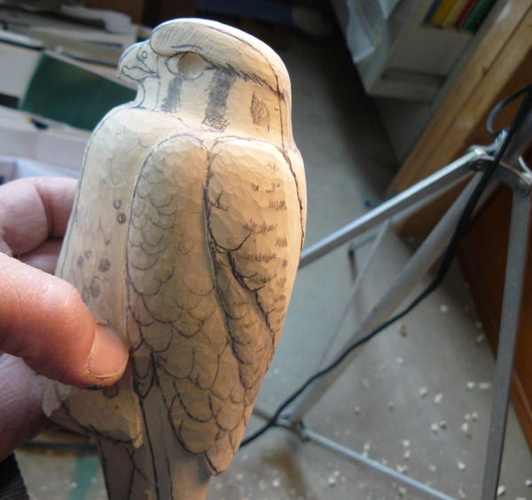 The Littlest Falcon | wildfowl-carving.com