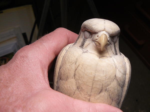 The Littlest Falcon | wildfowl-carving.com