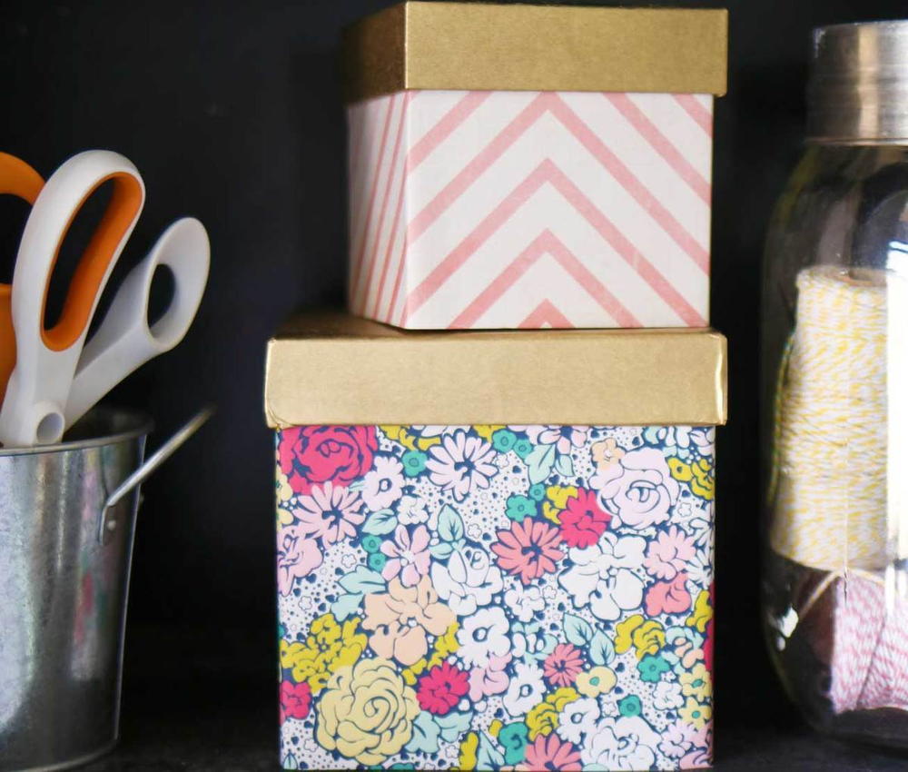 Decorative DIY Storage Boxes | DIYIdeaCenter.com