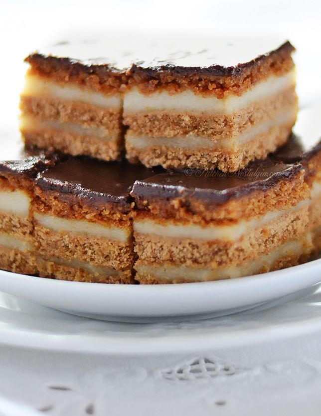 Cinnamon Cream Bars | TheBestDessertRecipes.com