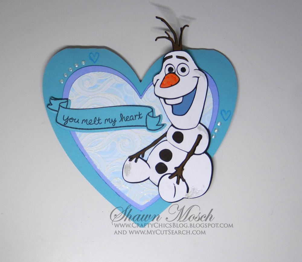 Olaf Card | AllFreePaperCrafts.com
