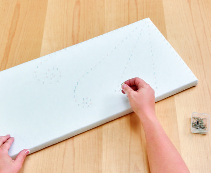 Spiderweb String Art | AllFreeHolidayCrafts.com