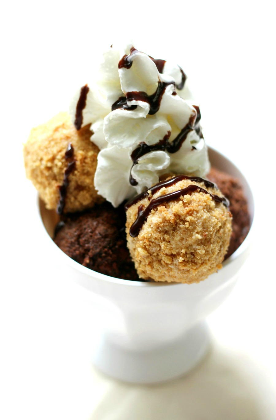 Vegan Fried Ice Cream Bombs | FaveGlutenFreeRecipes.com