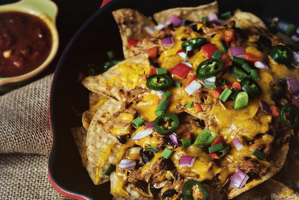 Slow Cooker Barbecue Nachos | AllFreeSlowCookerRecipes.com