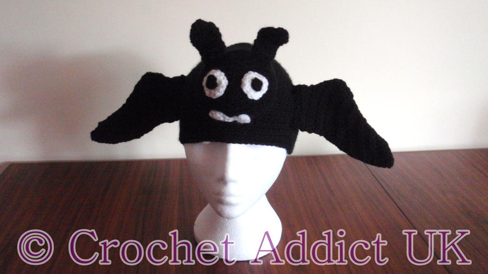 Halloween Bat Beanie Hat | FaveCrafts.com