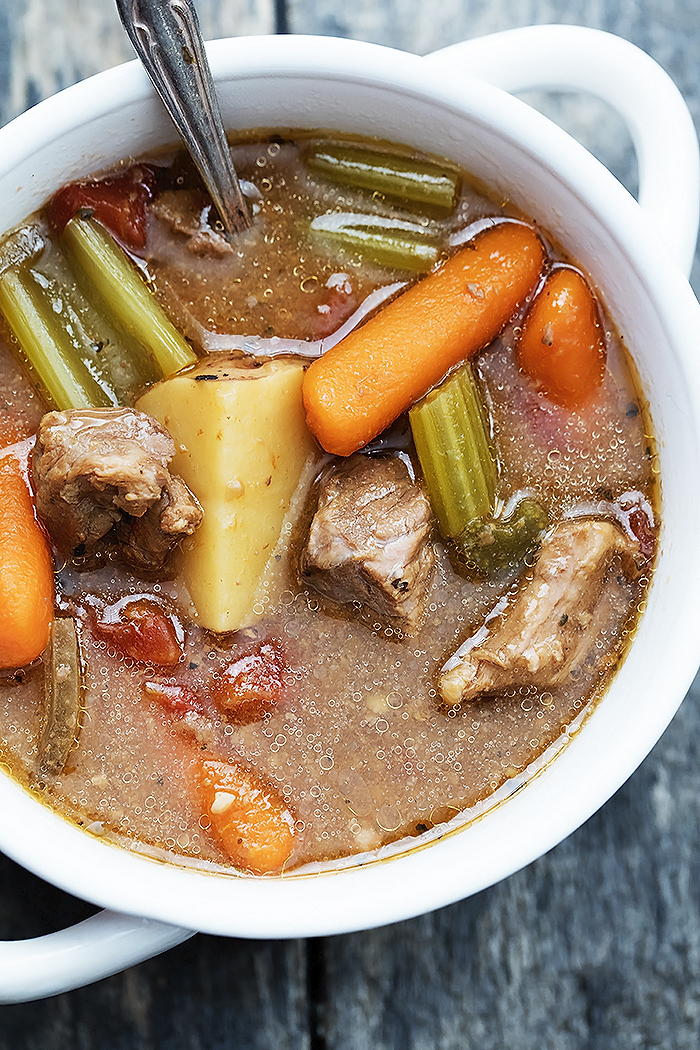 Easy Slow Cooker Beef Stew | AllFreeSlowCookerRecipes.com
