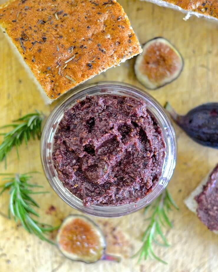Fig and Black Olive Tapenade with Rosemary | FaveGlutenFreeRecipes.com