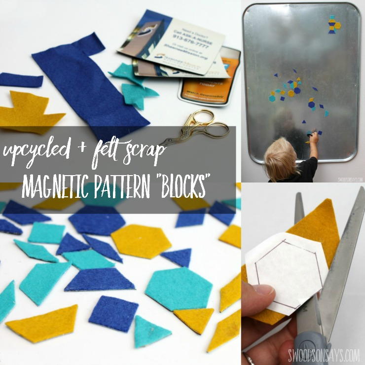 Geometric Pattern Magnets | AllFreeKidsCrafts.com