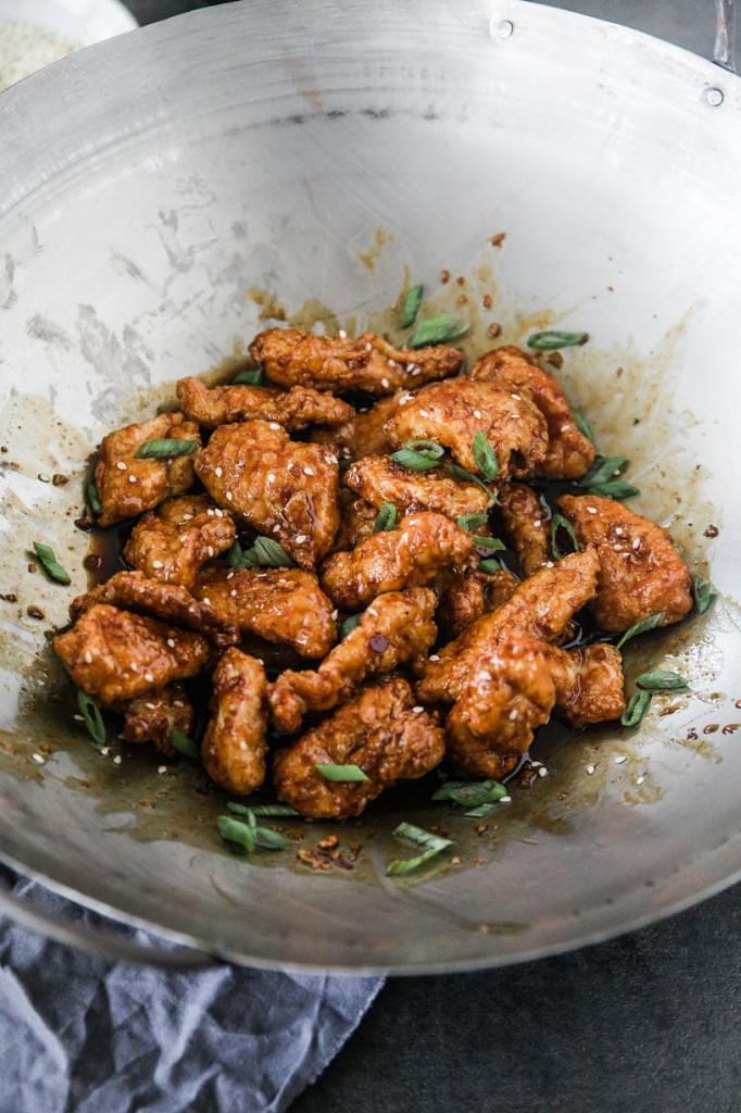 Skinny General Tso's Chicken Copycat | AllFreeCopycatRecipes.com