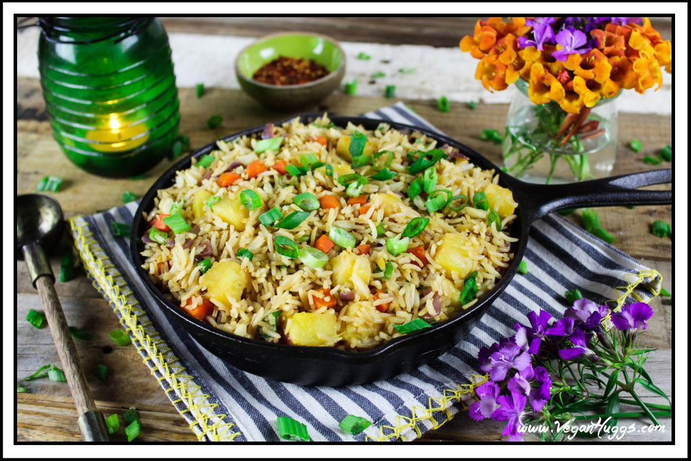 Easy Pineapple Fried Rice | FaveHealthyRecipes.com