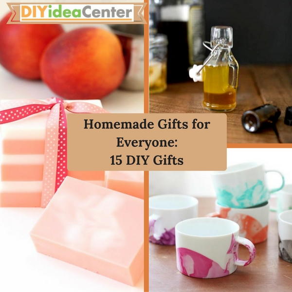 Homemade Gifts for Everyone | DIYIdeaCenter.com