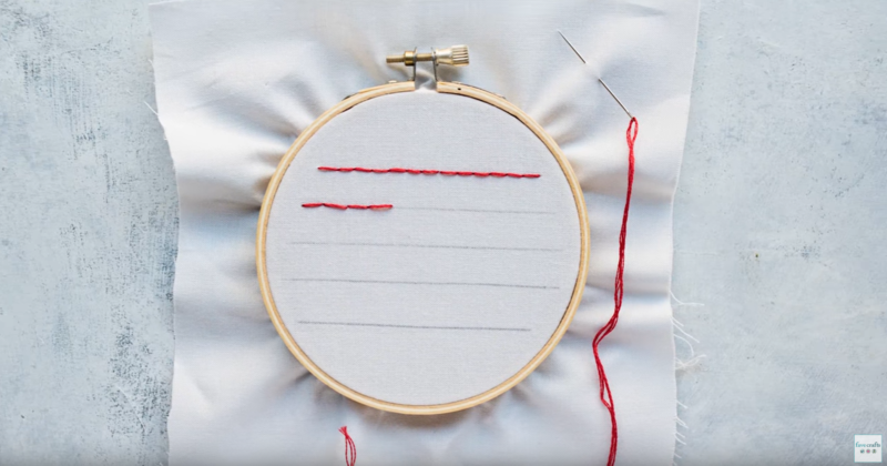 How to Sew the Straight Stitch | FaveCrafts.com