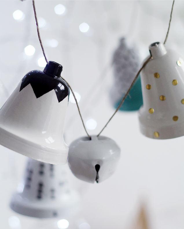 Decorative Bells Christmas Craft Idea | DIYIdeaCenter.com
