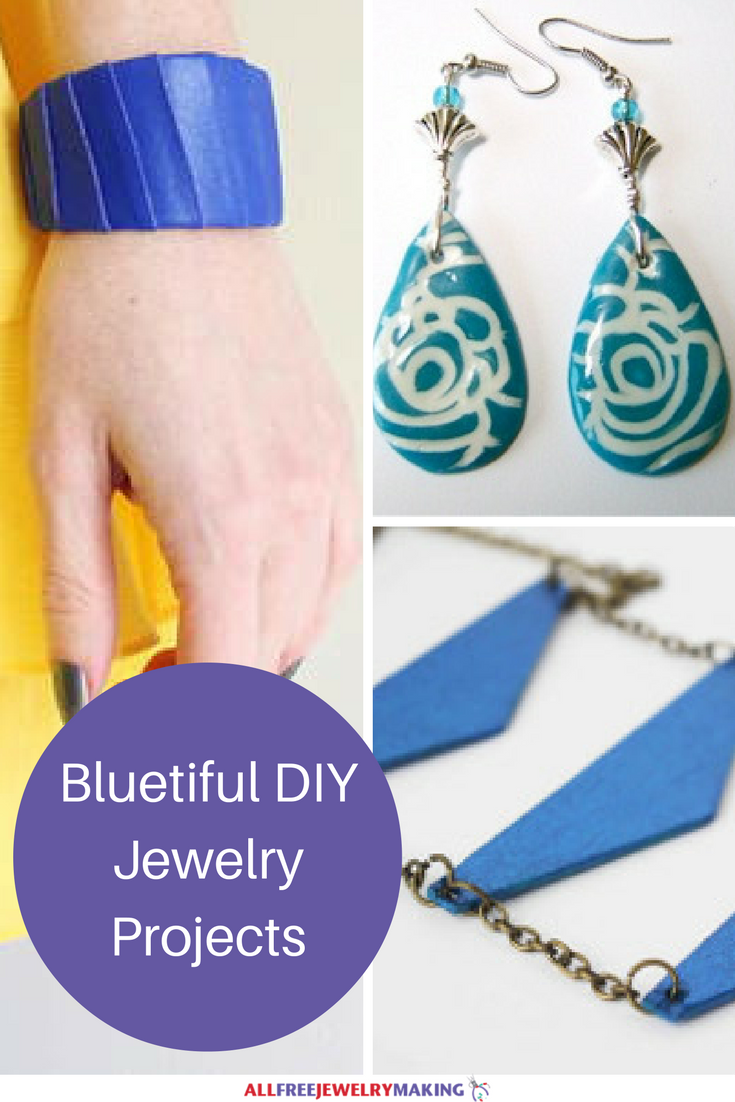 32 Bluetiful DIY Jewelry Projects | AllFreeJewelryMaking.com