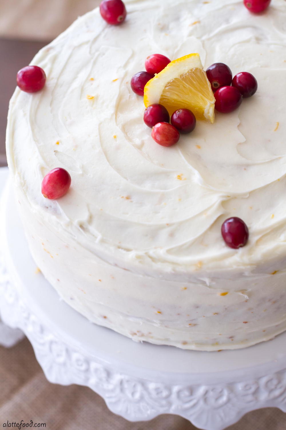 Cranberry Orange Cake | FaveSouthernRecipes.com