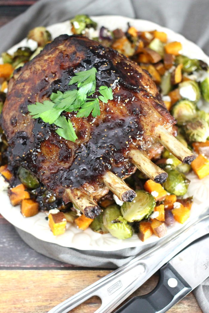 Fig Glazed Rack of Pork | FaveGlutenFreeRecipes.com