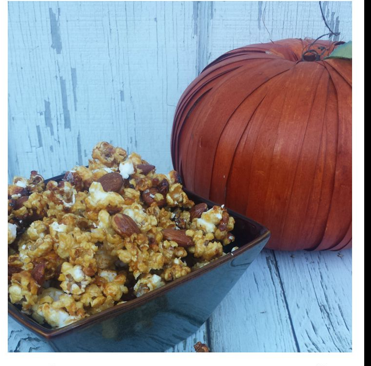 Slow Cooker Caramel Popcorn | AllFreeSlowCookerRecipes.com