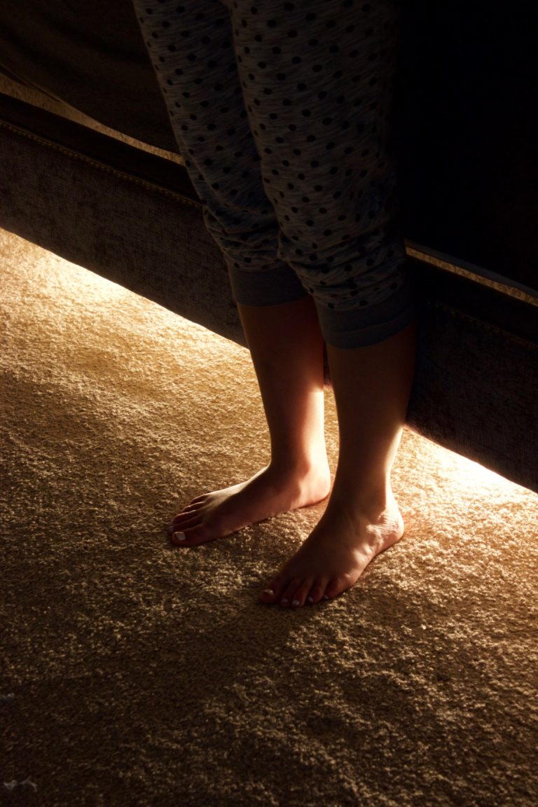 DIY Under the Bed Lighting | DIYIdeaCenter.com