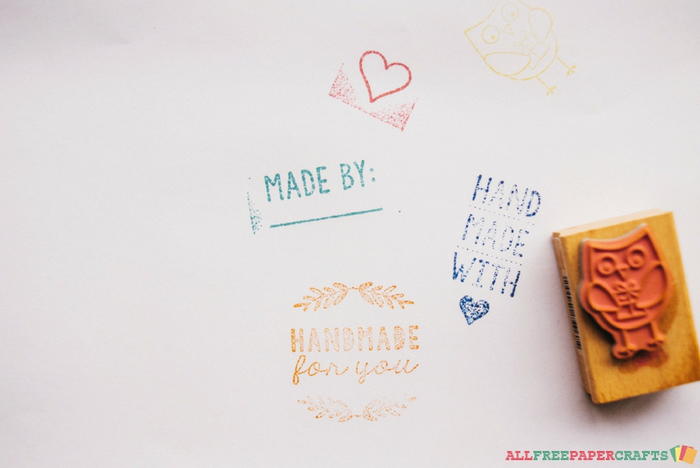 How to Use a Rubber Stamp + 10 Stamping Projects | AllFreePaperCrafts.com