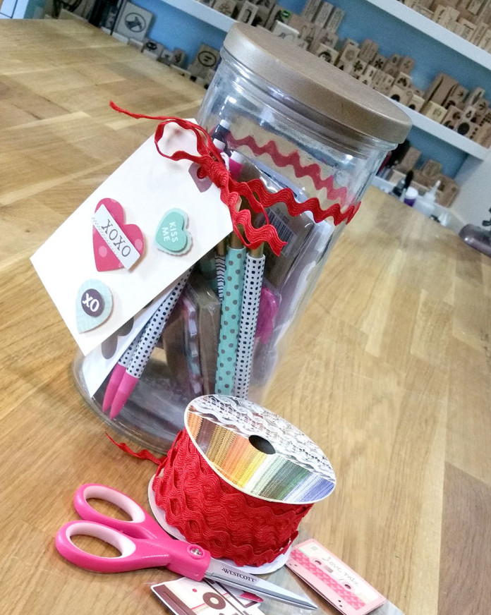 Teacher's Best Valentine's Day Jar Gift | FaveCrafts.com