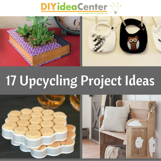 17 Upcycling Project Ideas | DIYIdeaCenter.com