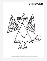 Abstract Coloring Page No. 4 | FaveCrafts.com