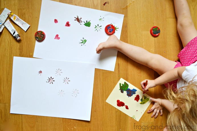 Simple Foam Rubber Stamps | AllFreeKidsCrafts.com