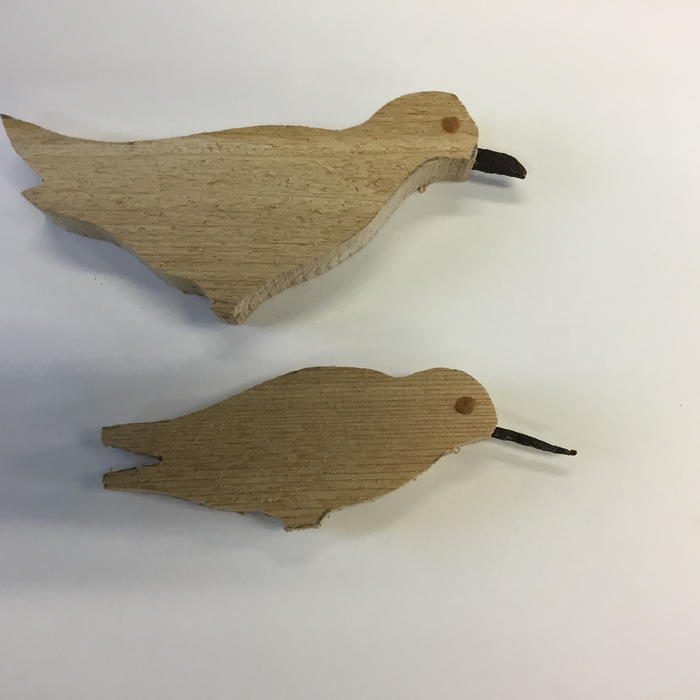 Vintage Silhouette Shorebirds | wildfowl-carving.com