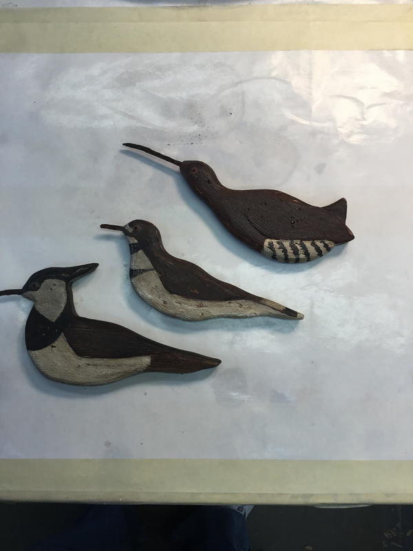 Vintage Silhouette Shorebirds | wildfowl-carving.com